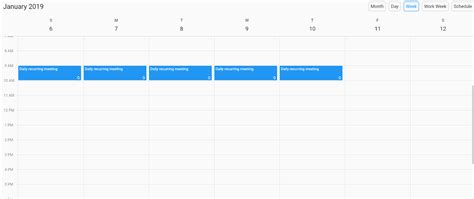 Create A Repeating Appointment Using The Recurrence Rule In Flutter
