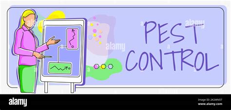 Text Sign Showing Pest Control Business Idea Killing Destructive