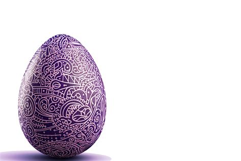 Purple Easter Egg Graphic By Gornidesign · Creative Fabrica