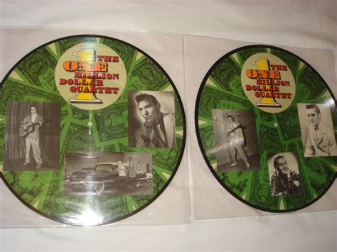 Elvis Presley Million Dollar Quartet Rare 2x12 Lp Picture Discs Ex Condition