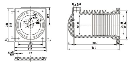 24kv Epoxy Resin Electrical Reverse Contact Box Ch3 24 225 Chyf Electric