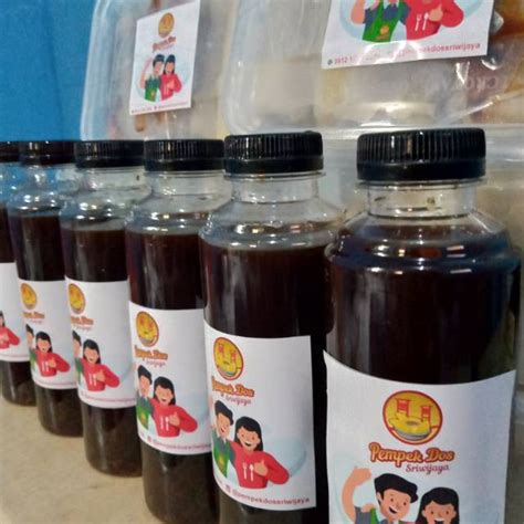 Jual Cuko Pempek Enak Dan Pedas Isi 300ml Botol Shopee Indonesia