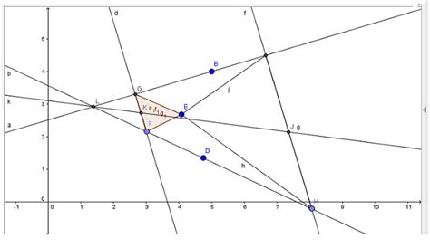 Geometry Same Distance From A Point To Non Parallel Lines Mathematics Stack Exchange