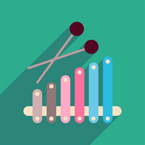 Flat Web Icon With Long Shadow Instrument Vector Eps Ai Uidownload