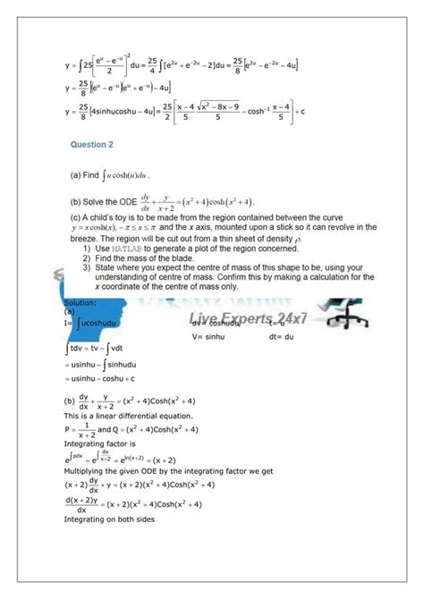 Math Integration Homework Help Pdf
