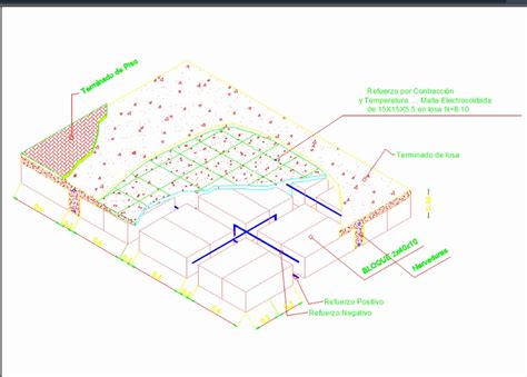 Concrete Slab Detail In Autocad Download Cad Free 5888 Kb Bibliocad