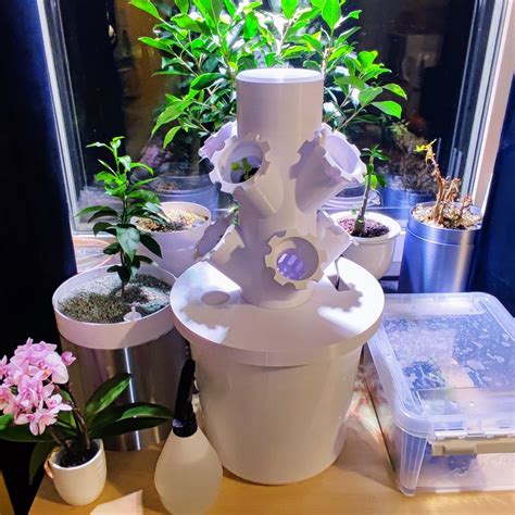 Hydroponic Tower Compact Design By Jonasl75 Download Free Stl Model