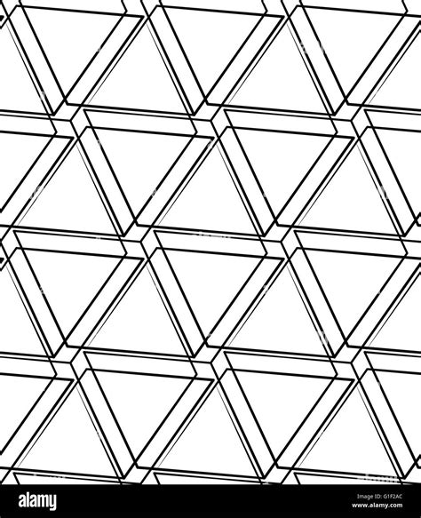 Grid Mesh Seamless Monochrome Pattern Intersecting Lines Stock Vector Image And Art Alamy