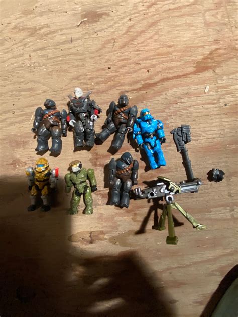 Halo Mega Bloks Mini Figures