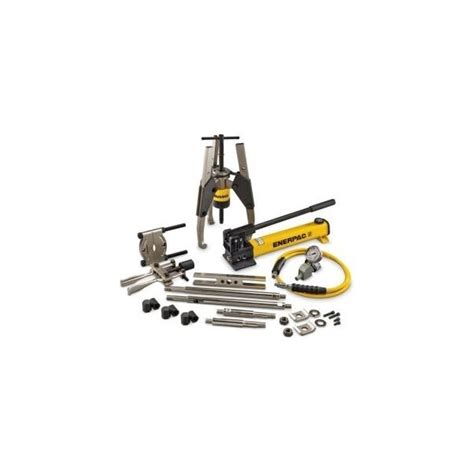 Enerpac Hydraulic Sync Grip Master Puller Set With Hand Pump 24 Ton