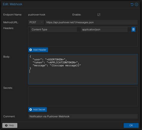 Proxmox Notification Via Pushover Mit Webhook Michael Klehr