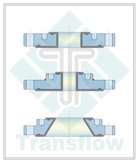 Lined Reducing Flange By Transflow For Corrosive Application