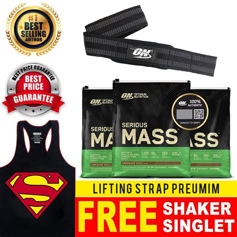 Optimum Nutrition Serious Mass 12lbs On Weight And Mass Gain Ultimate