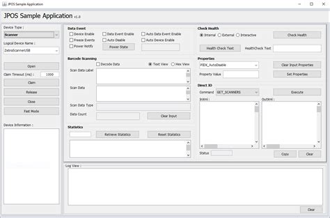 Jpos Drivers For Windows And Linux Sample Apps Zebra Technologies