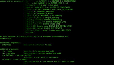 Chiron An Ipv6 Security Assessment Framework With Advanced Ipv6 Extension Headers Manipulation