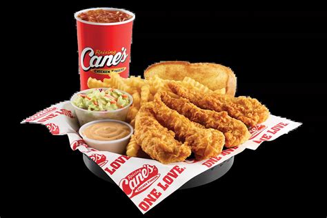Raising Canes Chicken Fingers Menu Updated September 2025