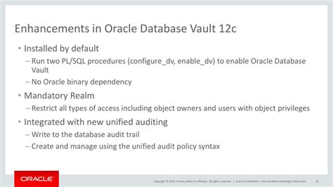 PPT Oracle Database Vault With Oracle Database 12c PowerPoint Presentation ID 5627958