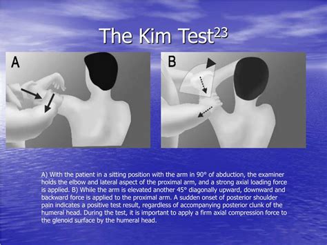 Ppt A Proposed Evidence Based Shoulder Special Testing Examination