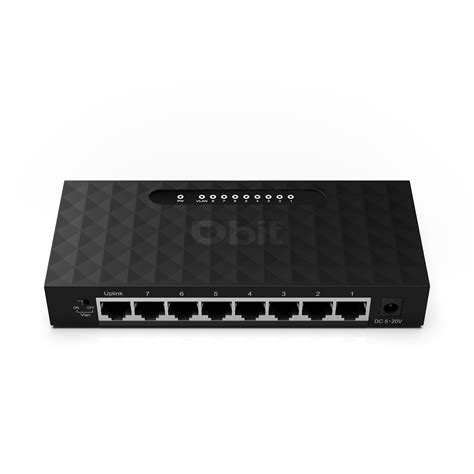 Dbit 8 Port 1000mbps Gigabit Unmanaged Ethernet Switch Splitter Uplink Port Vlan Rj45 Lan Hub