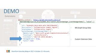 Microsoft Graph With ASP NET MVC PPT