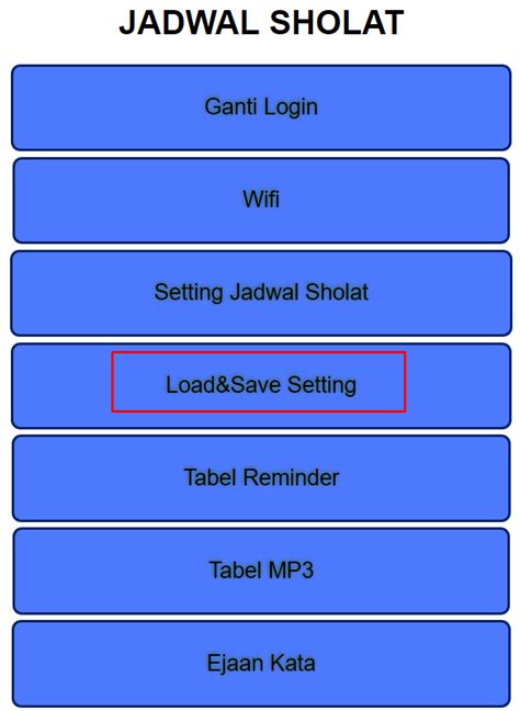 tutorial load save and setting jws wifi dicky b mz