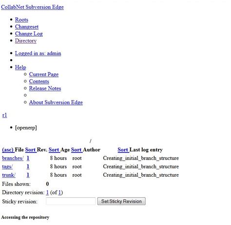 Svn Subversion Edge View Vc Output Issue Stack Overflow