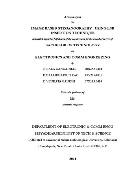 Image Based Stegnography Using Lsb Technique Pdf Data Compression