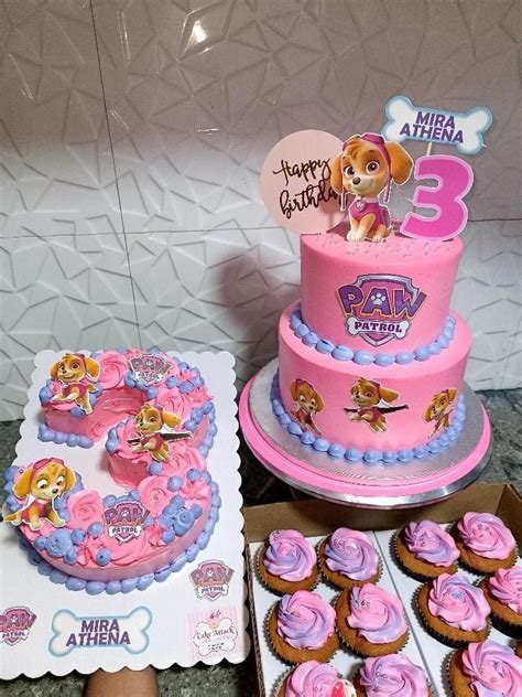 Soaring High Skye Paw Patrol Birthday Cake