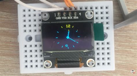 Analog Style Arduino Oled Clock 9 Steps With Pictures Instructables
