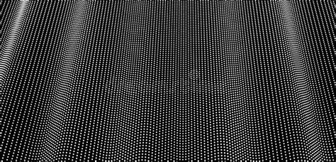 Array With Dynamic Particles 3d Grid Surface Abstract Background In