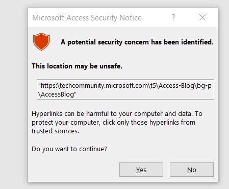 How To Prevent Error Message When Using Vba Follow Hyperlink Access World Forums
