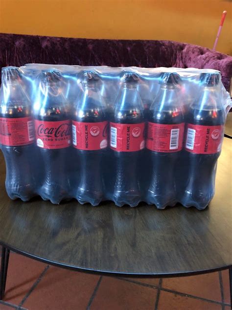 Coca Cola Coke Zero Carton 24 X 500ML Food Drinks Beverages On Carousell