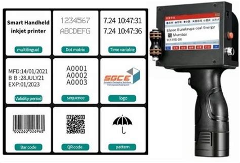 Thermal Hand Held Injekt Printer P100 12 7mm Monochrome At ₹ 12000