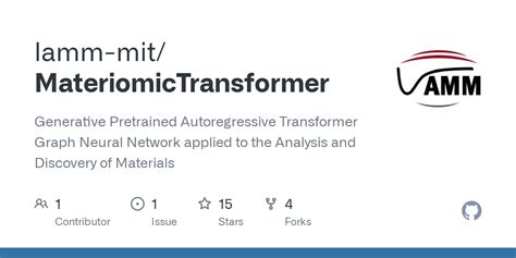 Github Lamm Mitmateriomictransformer Generative Pretrained Autoregressive Transformer Graph