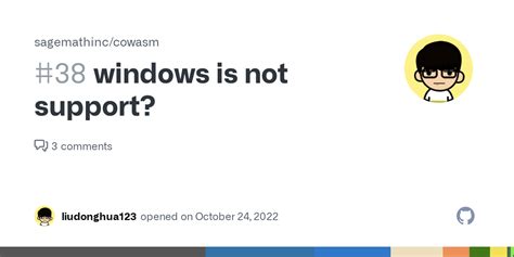 windows is not support · issue 38 · sagemathinc cowasm · github