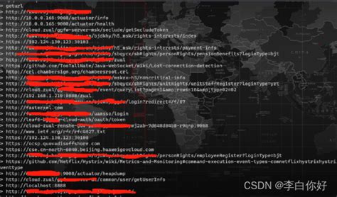 springboot信息泄露以及heapdump的利用 springboot heapdump信息泄漏 处理 csdn博客