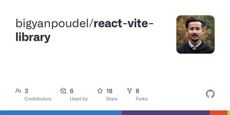 GitHub Bigyanpoudel React Vite Library