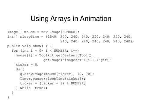 Ppt Chapter 8 One Dimensional Arrays Powerpoint Presentation Free Download Id538976