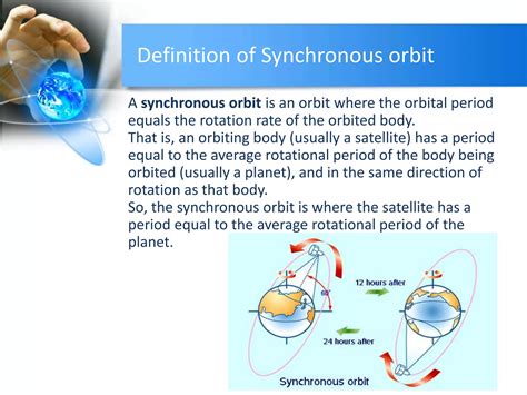 Synchronous Orbit Pptx Physics Science Synchronous Orbit Pptx Physics Science