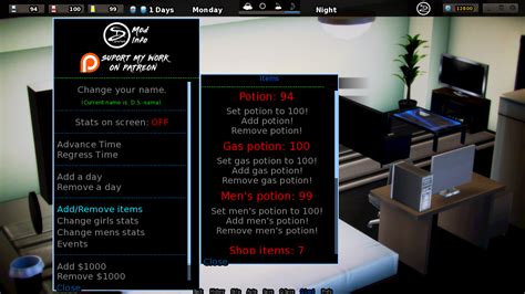 Mod Cheat Mod Ren Py Corruption V1 50 Cheat Mod Other Changes By D S Sama F95zone