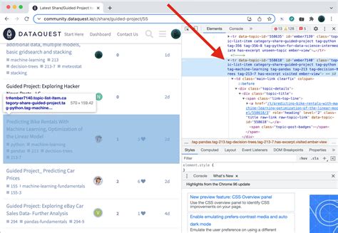 Nlp Project Part 1 Scraping The Web To Gather Data Dataquest