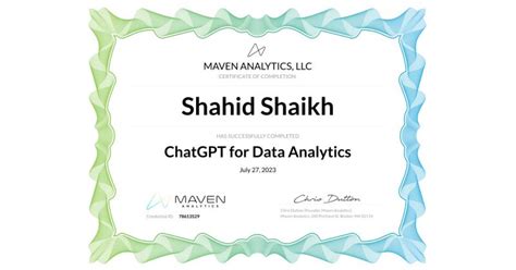 shahed shaikh on linkedin chatgpt for data analytics shahid shaikh