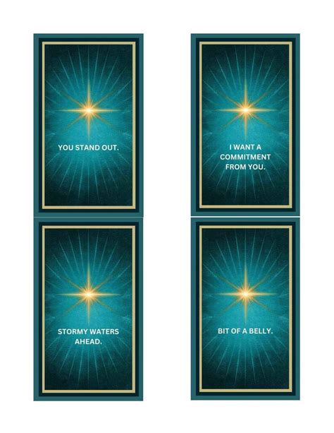 Cosmic Hints Oracle Double Deck Of 160 Cards Digital Download Print