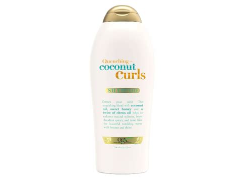 Ogx Quenching Coconut Curls Shampoo 25 4 Fl Oz 750 Ml Ingredients And Reviews