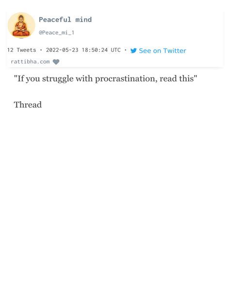 Procrastination Pdf Procrastination Professional Skills