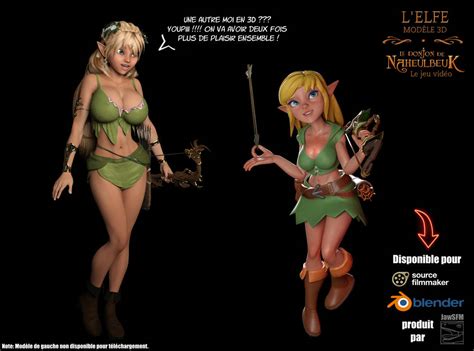 Elf Naheulbeuk Video Game 3d Model Fr By Alliances On Deviantart