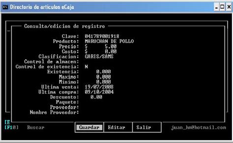Ejemplo Dbedit Harbour Xedit