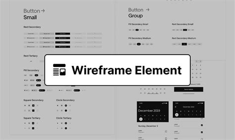 Wireframe Element Figma