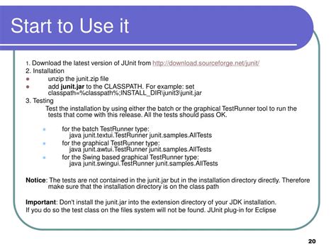 PPT JUnit Tutorial PowerPoint Presentation Free Download ID 1221452