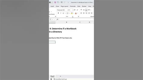 Workbook Existence Checker Using Vba In Excel Tutorial Youtube